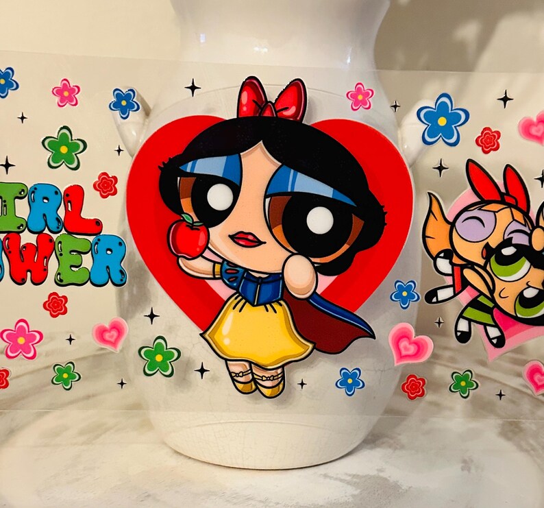 Powerpuff Girls Uvdtf Wrap - Etsy