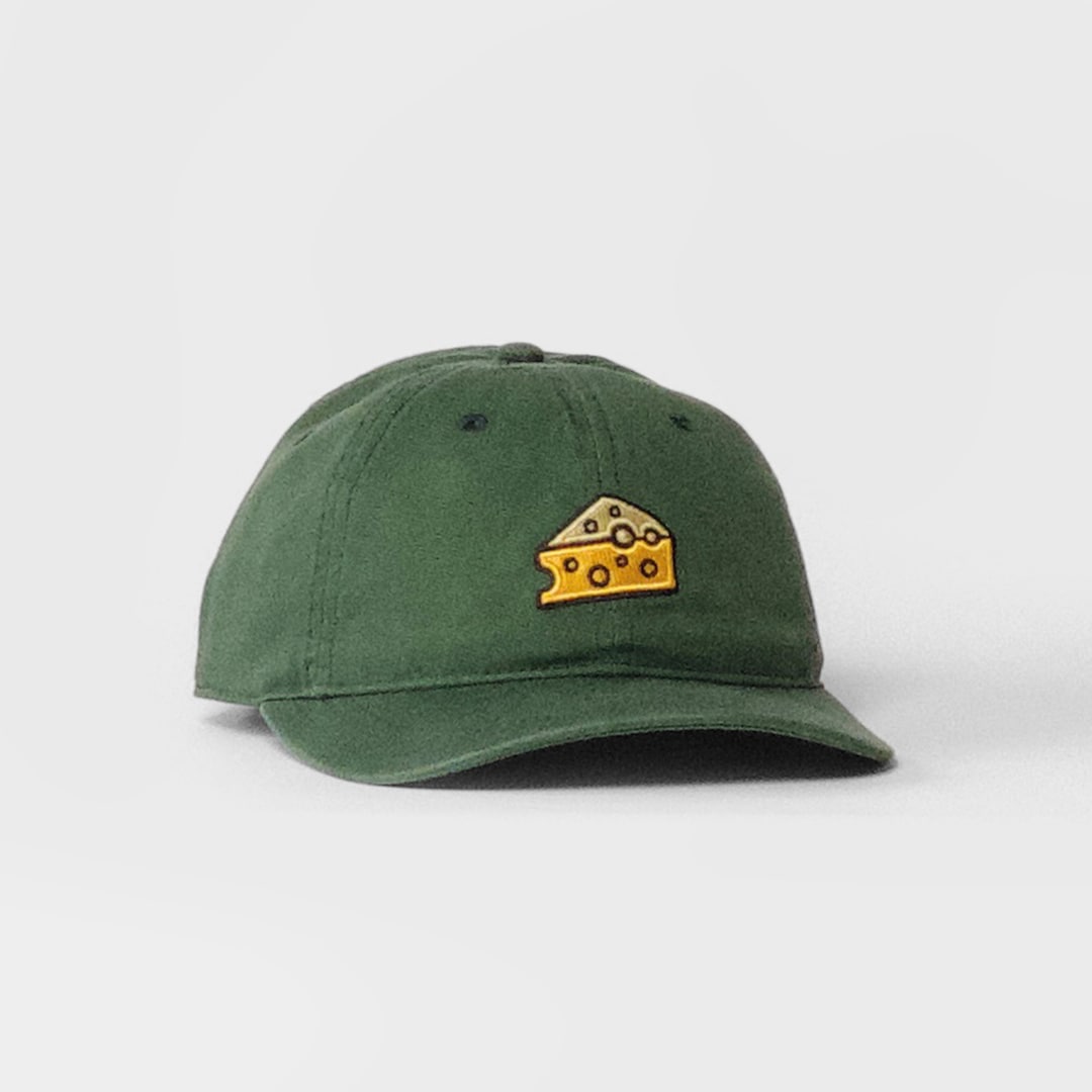 Wisconsin Cheese Hat: Embroidered Logo, Adjustable Strap - Etsy