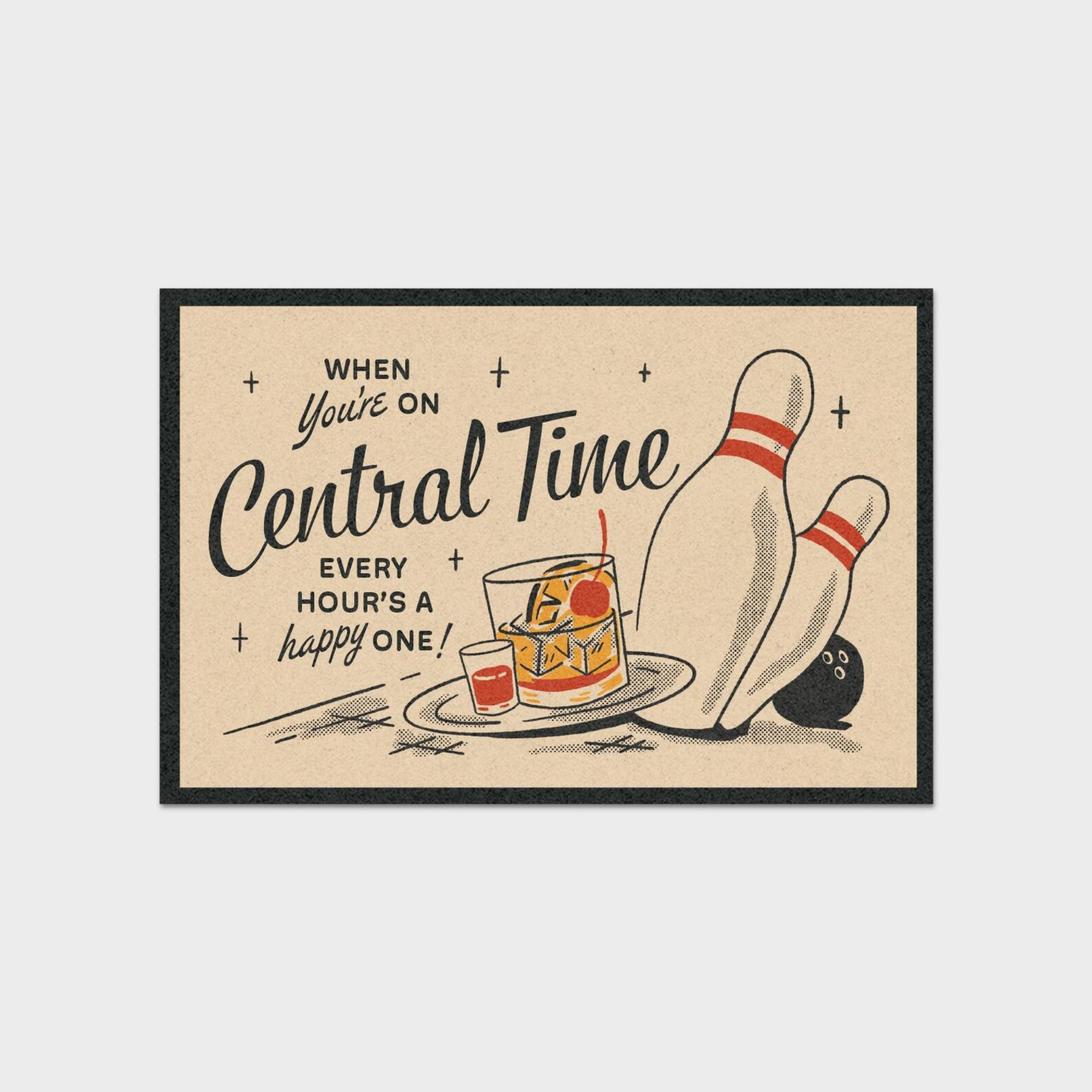 Central Time Post Cards - Hand Drawn - Assorted 6pk - Etsy