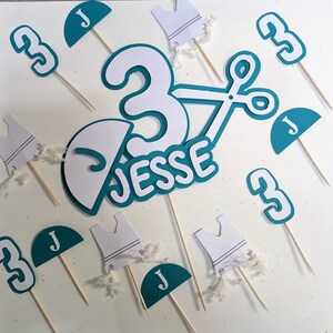 Upshernish Cupcake Toppers (12 Toppers) - Etsy