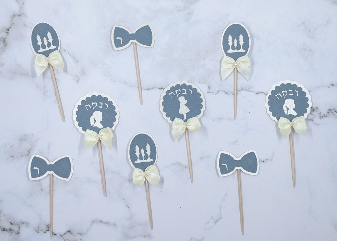 Girls Third Birthday Mini Cupcake Toppers (12 Toppers) - Etsy