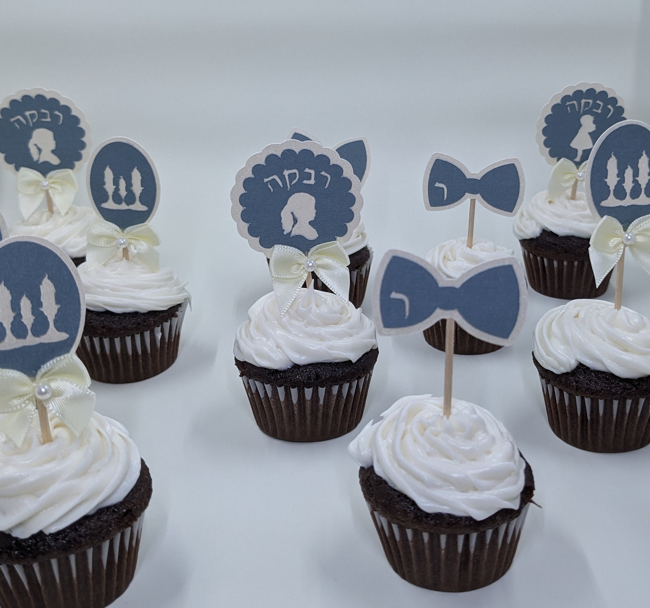 Girls Third Birthday Mini Cupcake Toppers (12 Toppers) - Etsy