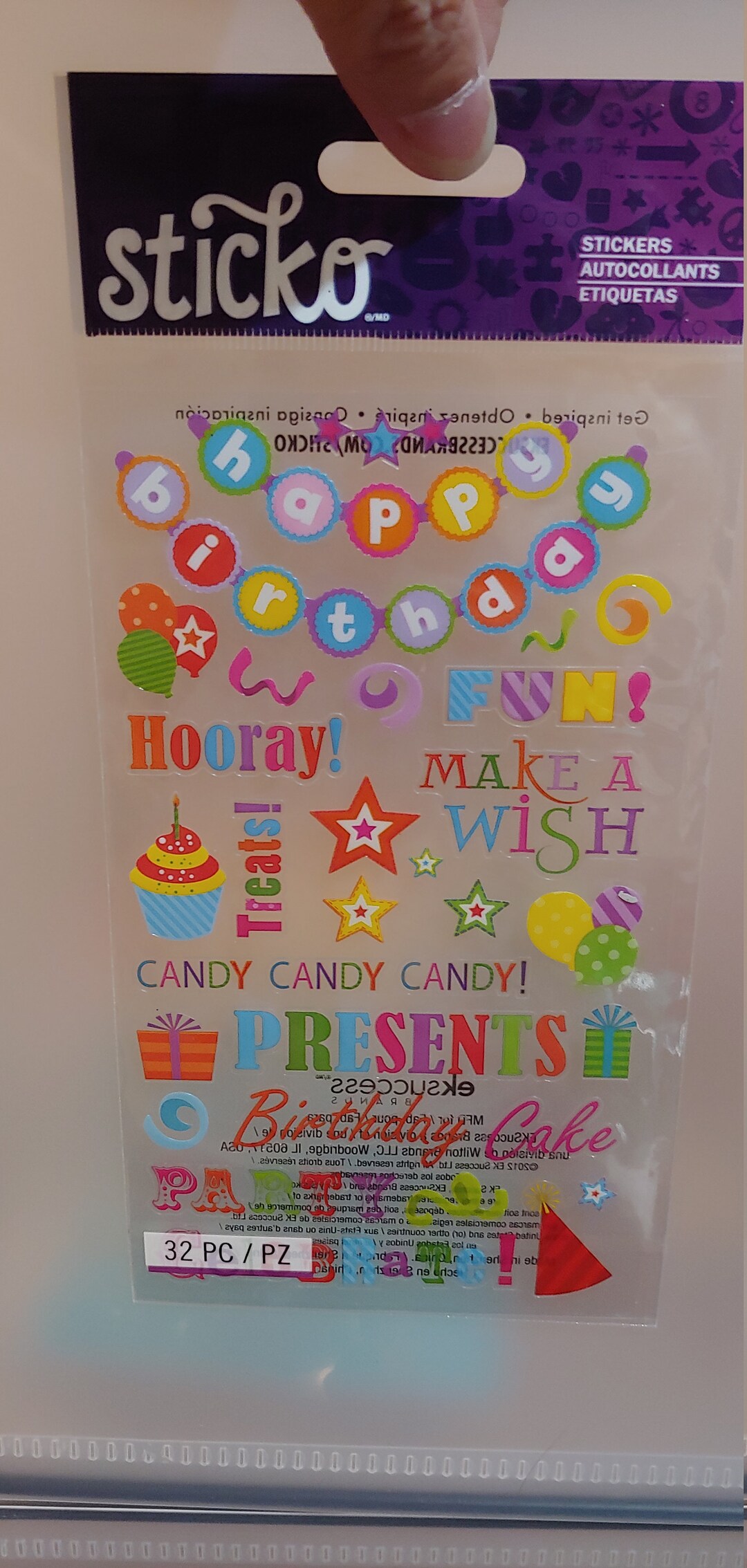 Sticko Happy Birthday Sticker - Etsy