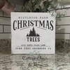 Rustic Wooden Christmas Tree Sign Handcrafted Holiday Décor - Etsy