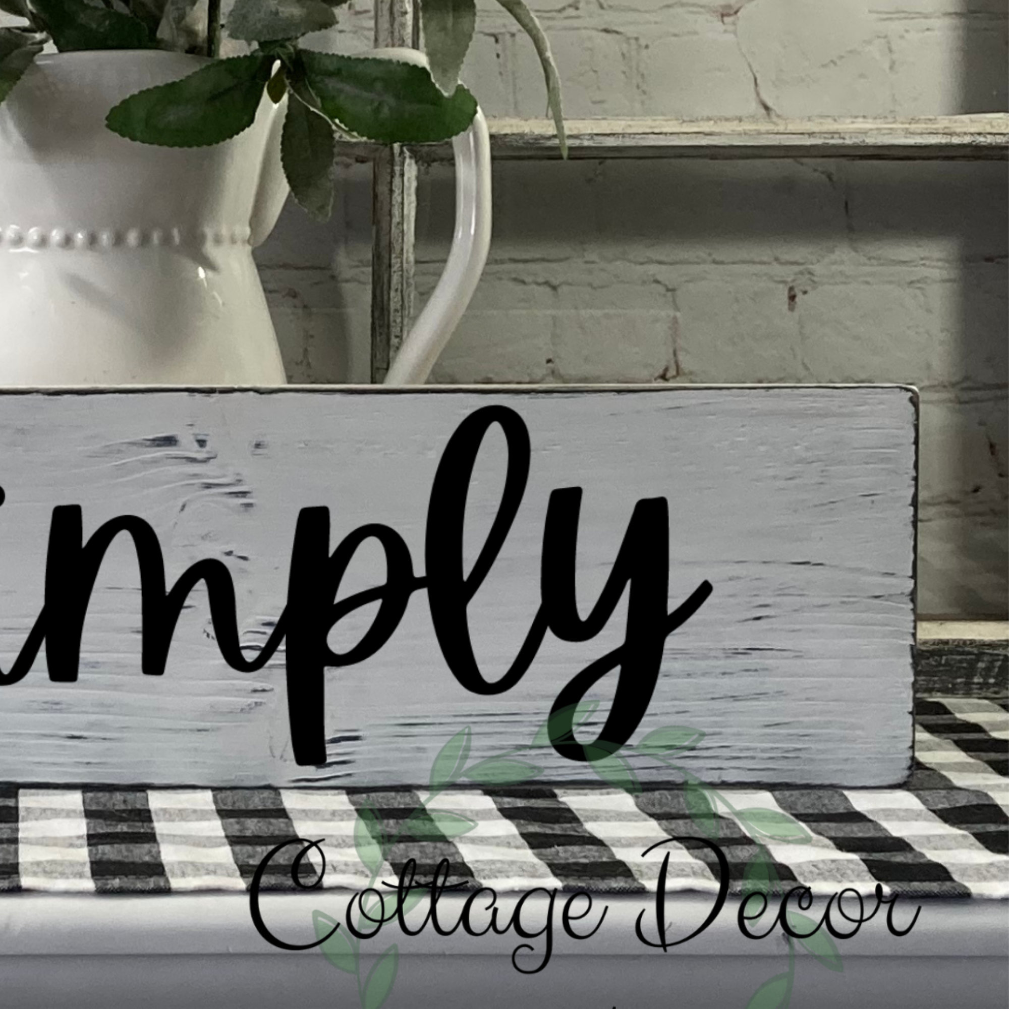 Live Simply Wood Sign Farmhouse Wall Decor Farmhouse Signs - Etsy