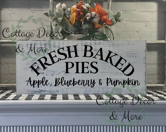 Fresh Baked Pies Sign - Etsy