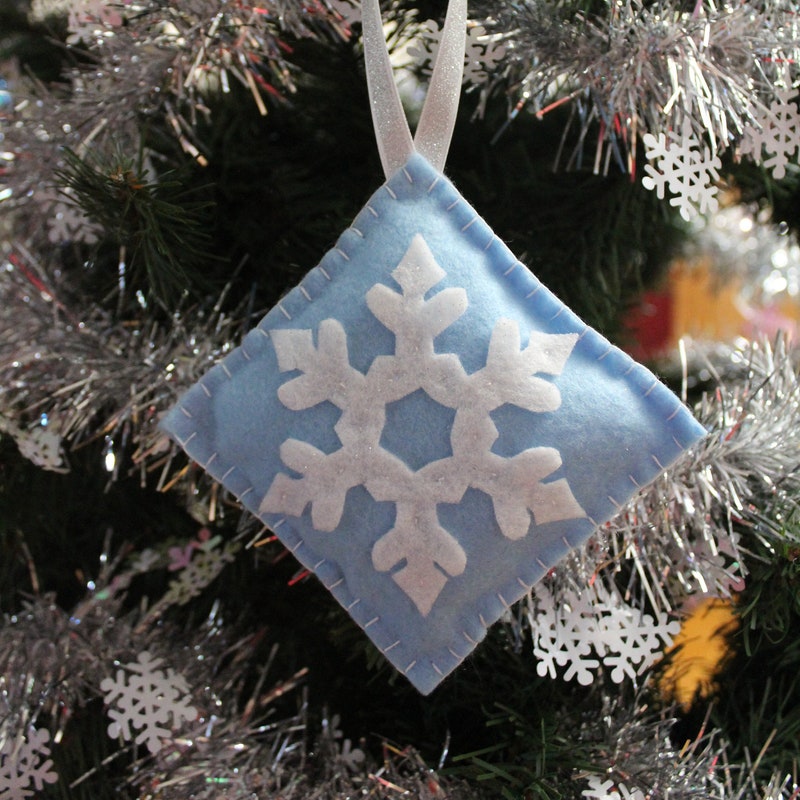 Felt Snowflake - Etsy