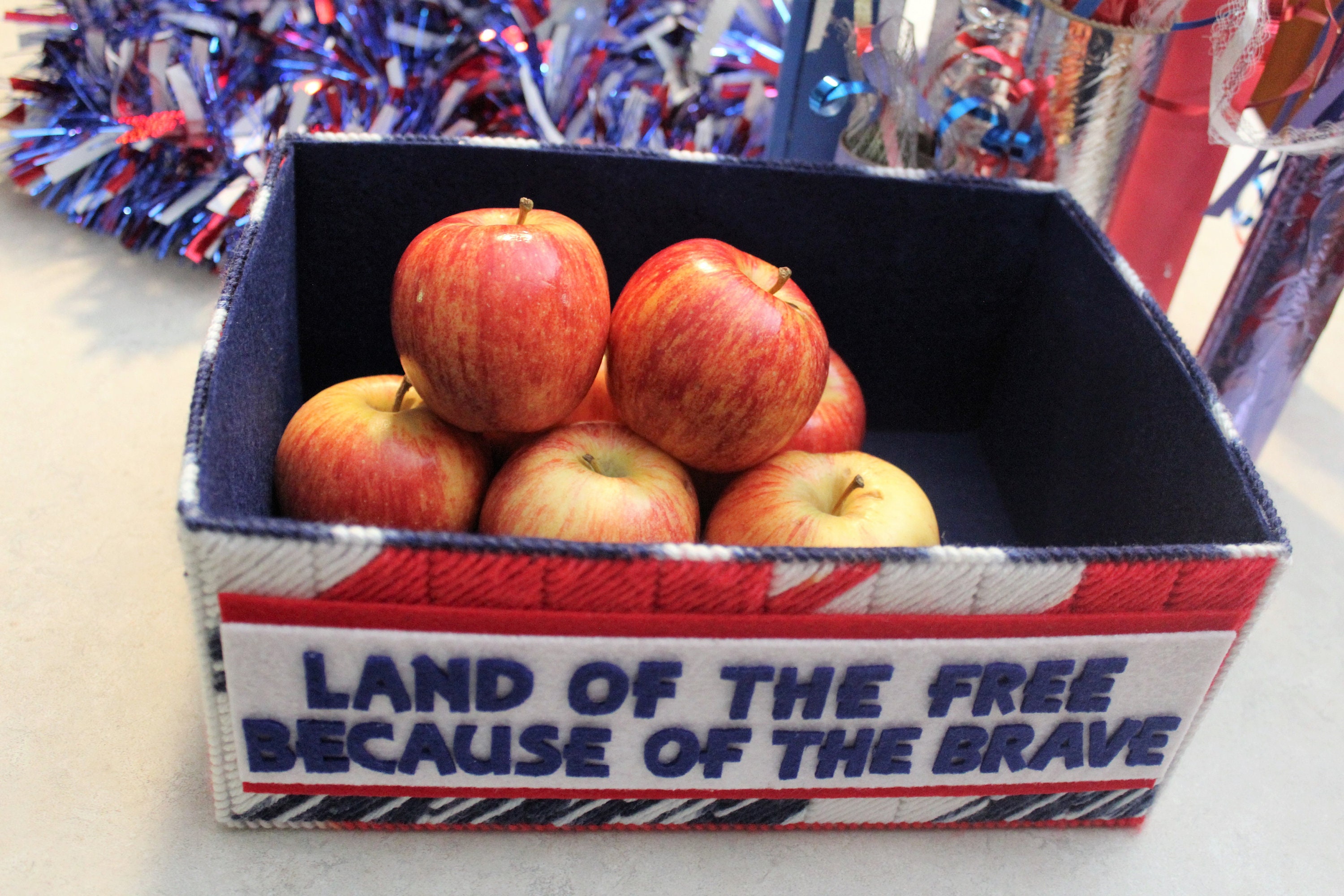 Patriotic Storage Box - Etsy