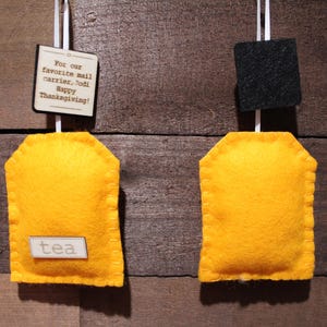 Personalized Tea Bags and Box Set - Etsy