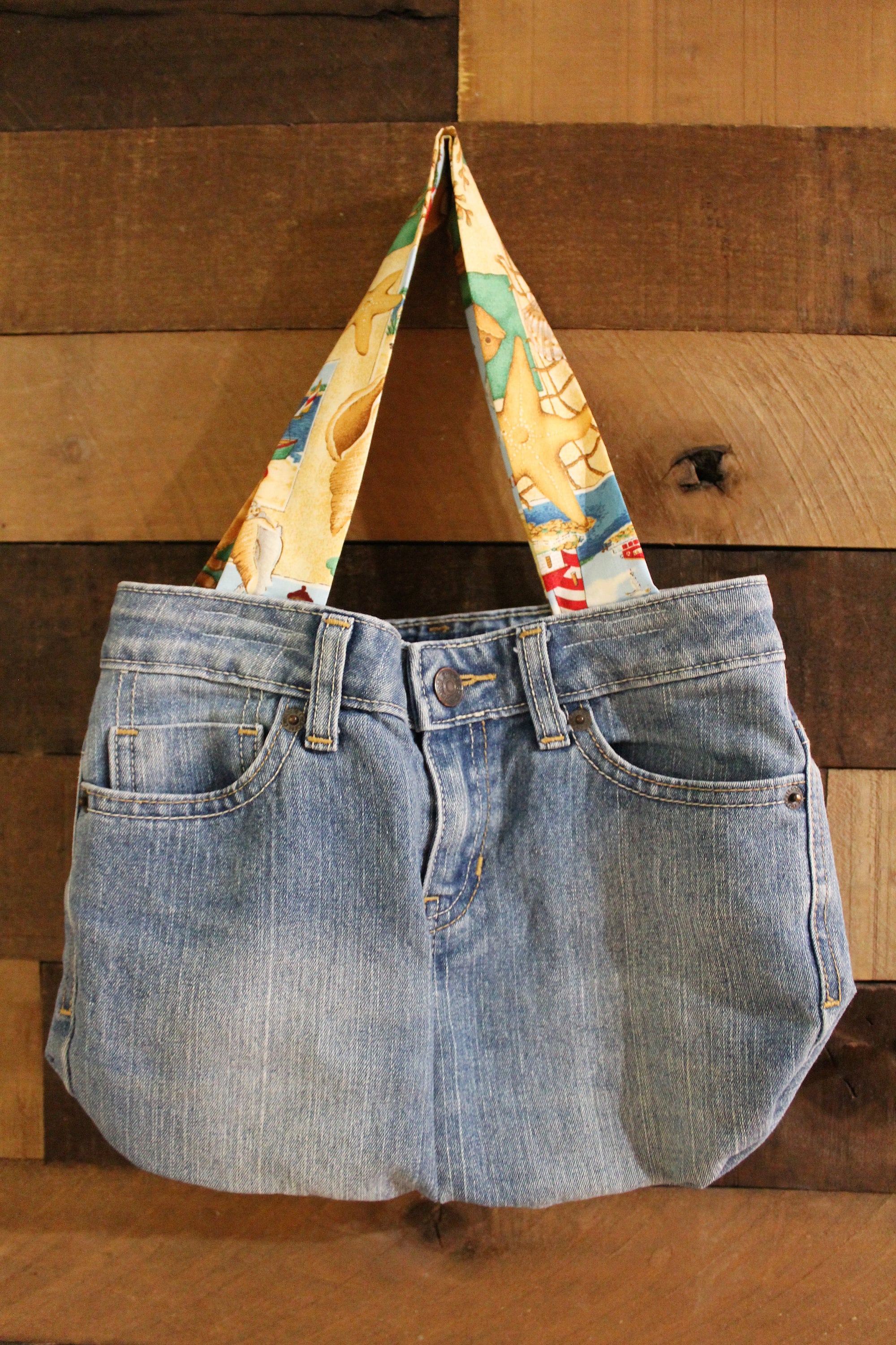 Seaside Jean Bag - Etsy