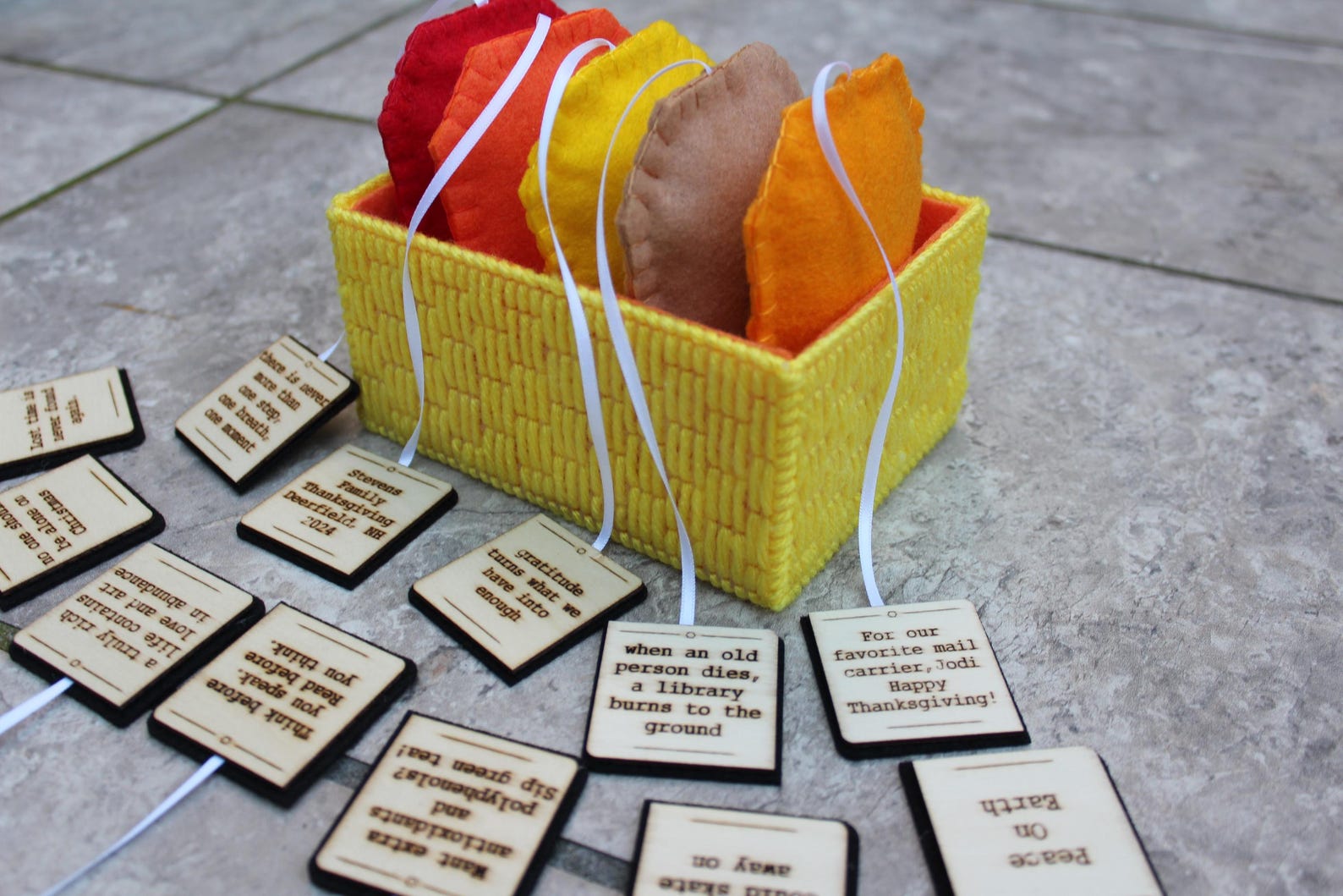 Personalized Tea Bags and Box Set - Etsy