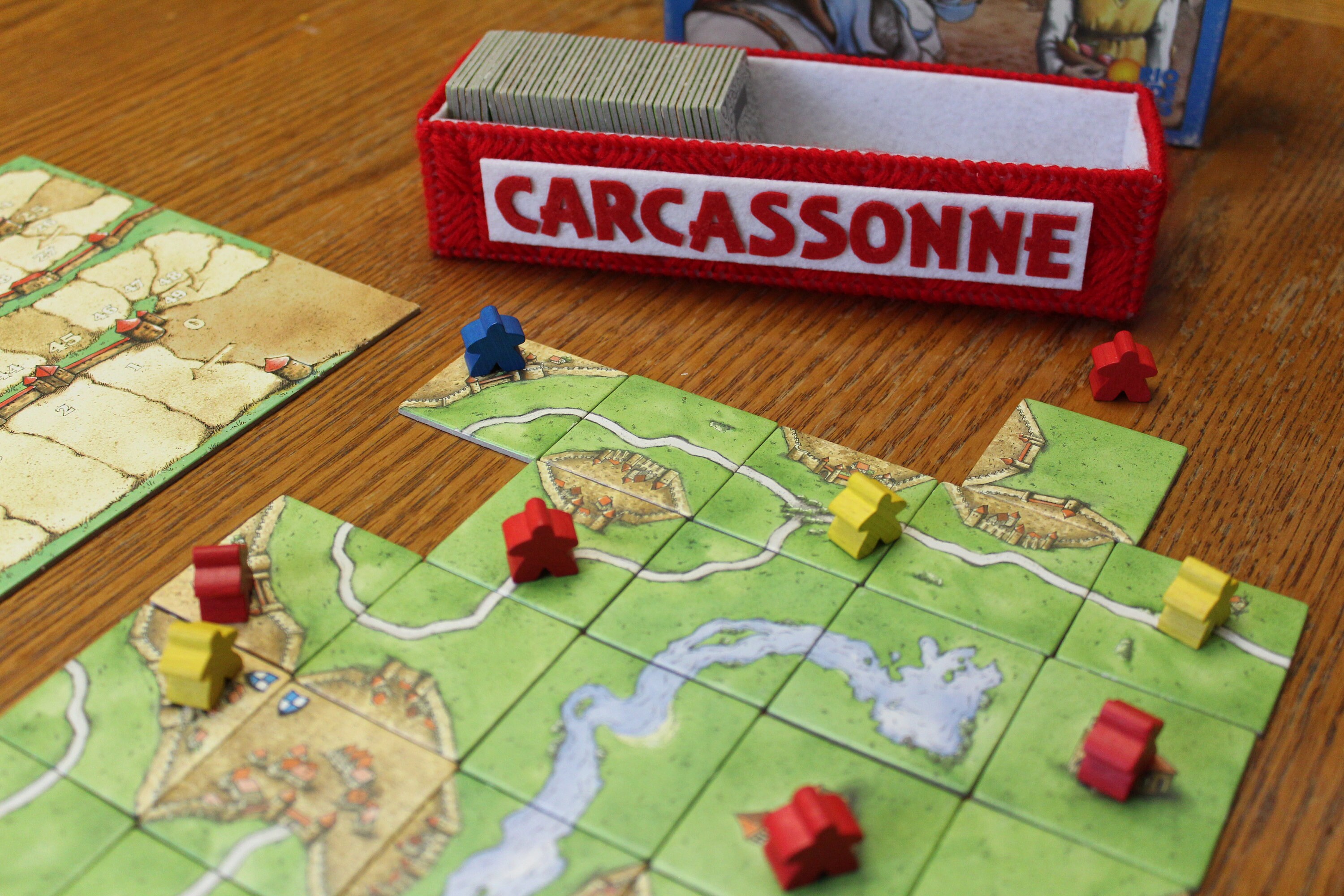 Personalized Carcassonne Tile Holder - Etsy