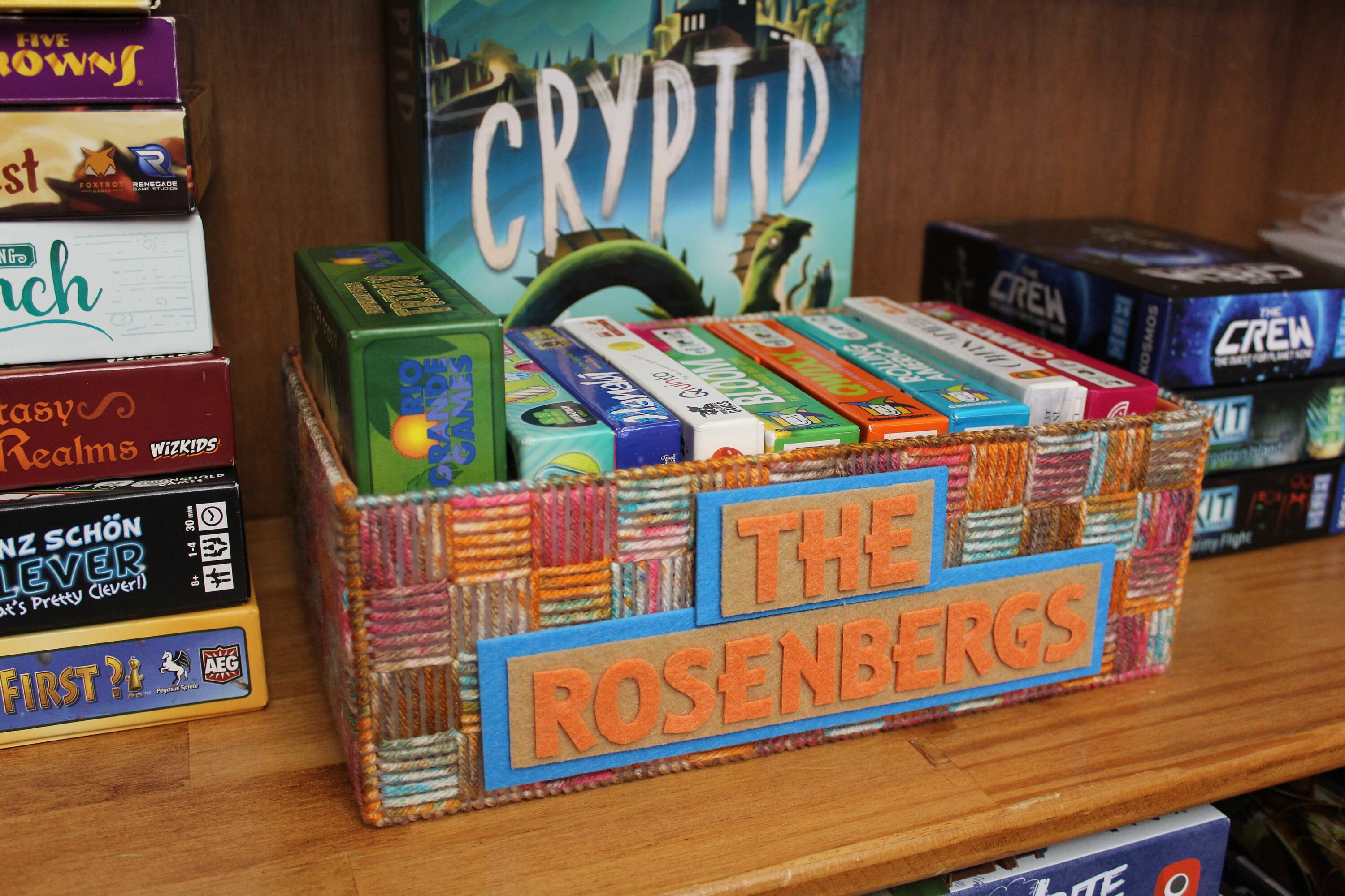 Personalized Game Storage Box - Etsy