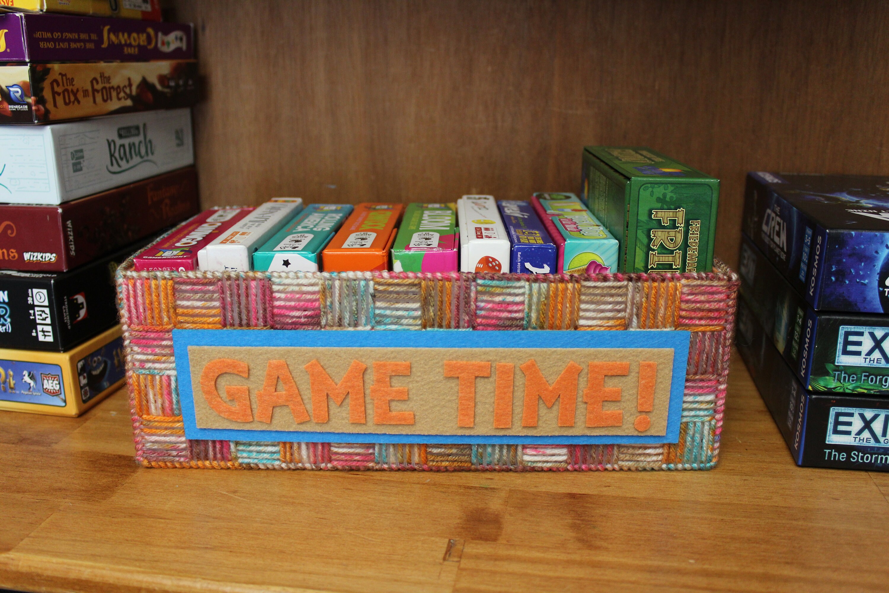 Personalized Game Storage Box - Etsy