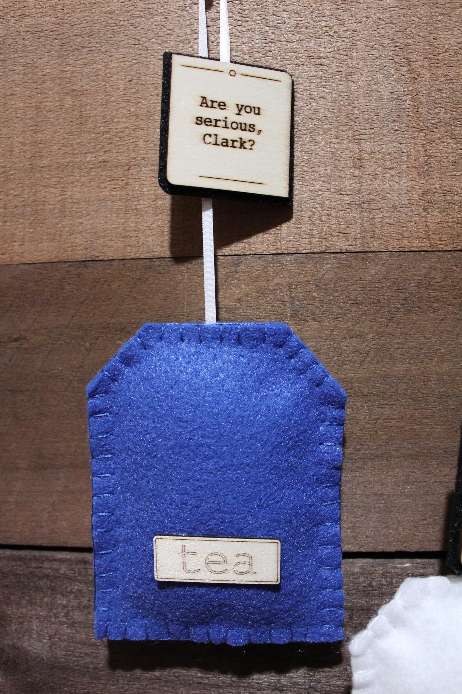 Customized Christmas Felt Tea Bag Set With Handsewn Box - Etsy