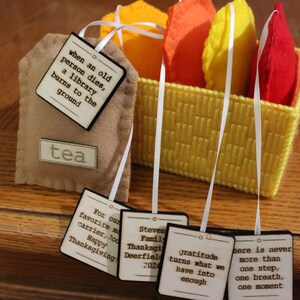 Personalized Tea Bags and Box Set - Etsy