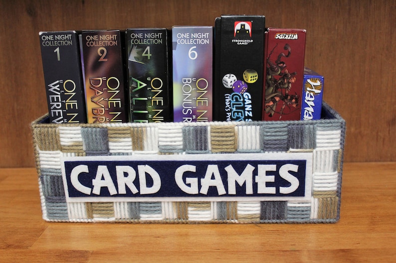 Customized Game Storage Box - Etsy