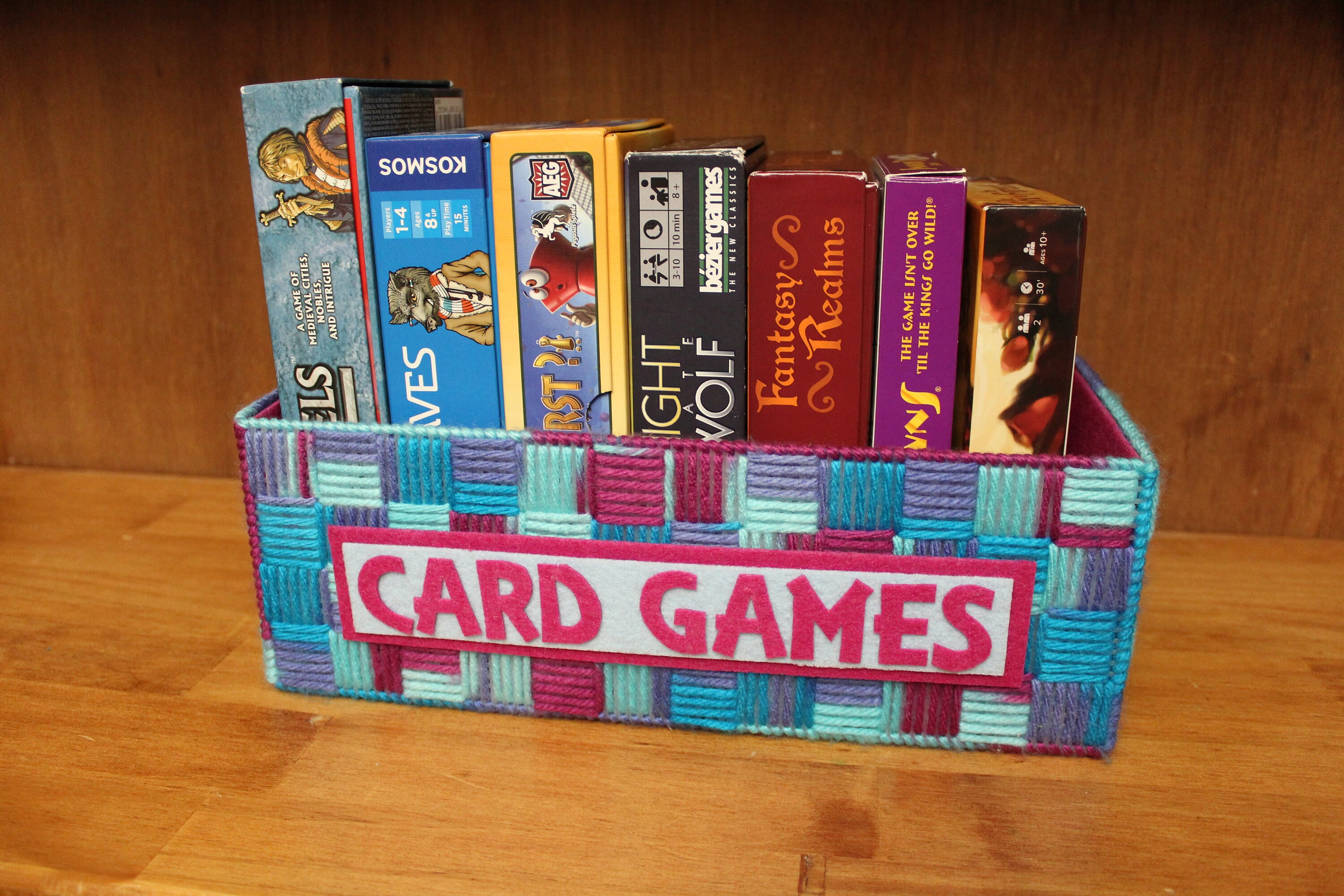 Customized Game Storage Box - Etsy