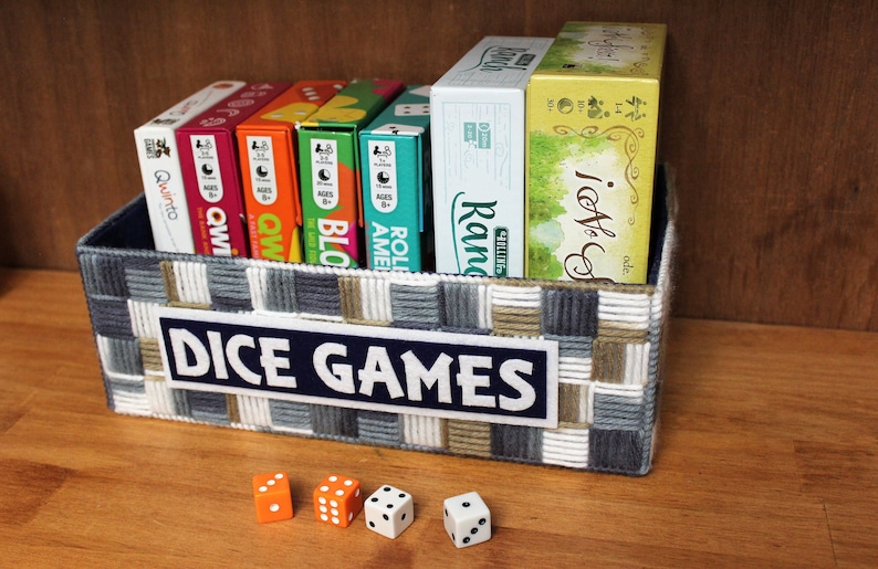Customized Game Storage Box - Etsy