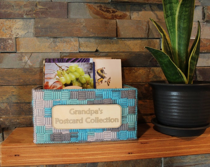 Box With Floral Frame and Name, Wooden Keepsake With Name, Personalised ...