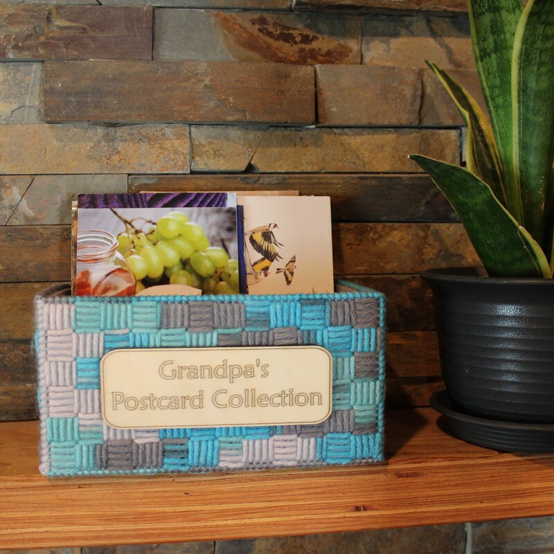 Postcard Holder - Etsy