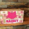 Personalized Postcard Storage Box - Etsy