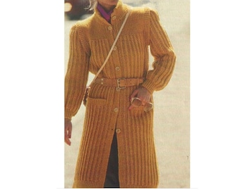 High Neck Knitting Pattern - Etsy