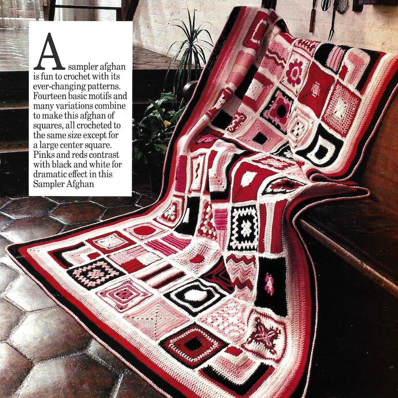 Sampler Afghan - Etsy