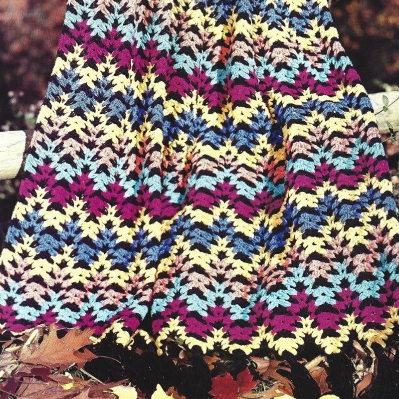 Crochet Afghan Pattern - Etsy