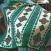 Vintage Crochet Afghan Pattern Aztec Indian Blanket PDF Instant Digital ...