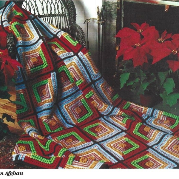 Bobble Stitch Afghan - Etsy