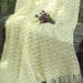 Vintage Crochet Pattern Rick Rack Lacy Afghan PDF Instant Digital ...