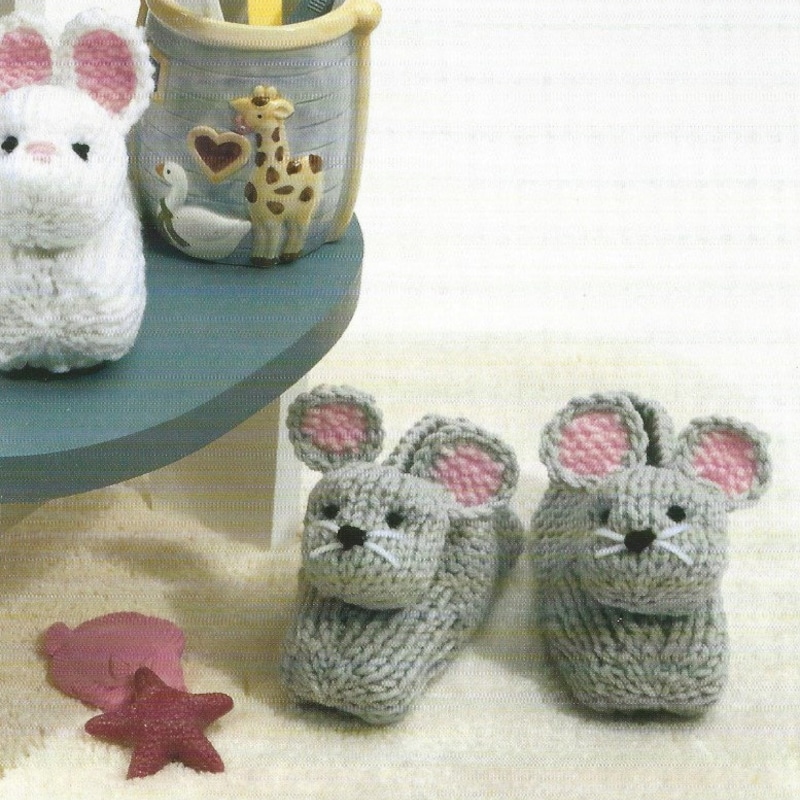 Kid Mouse Slippers - Etsy