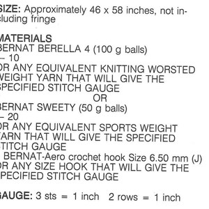 Vintage Crochet Pattern Rick Rack Lacy Afghan PDF Instant Digital ...