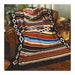 Vintage Knitting Pattern Mexican Blanket Southwestern Afghan Diamonds ...