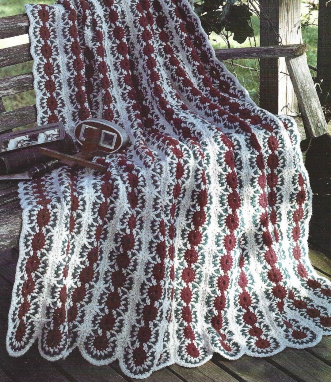 Mile a Minute Crochet Pattern Western Afghan PDF Instant Digital ...