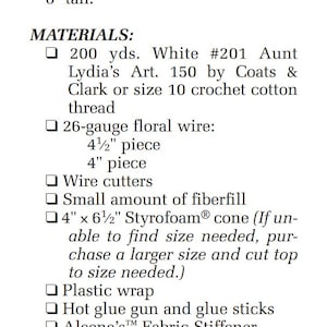 Vintage Crochet Pineapple Angel Pattern Lacy Victorian Angels Christmas ...