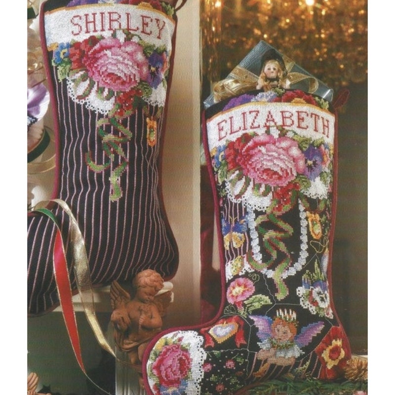 Black Victorian Stockings - Etsy