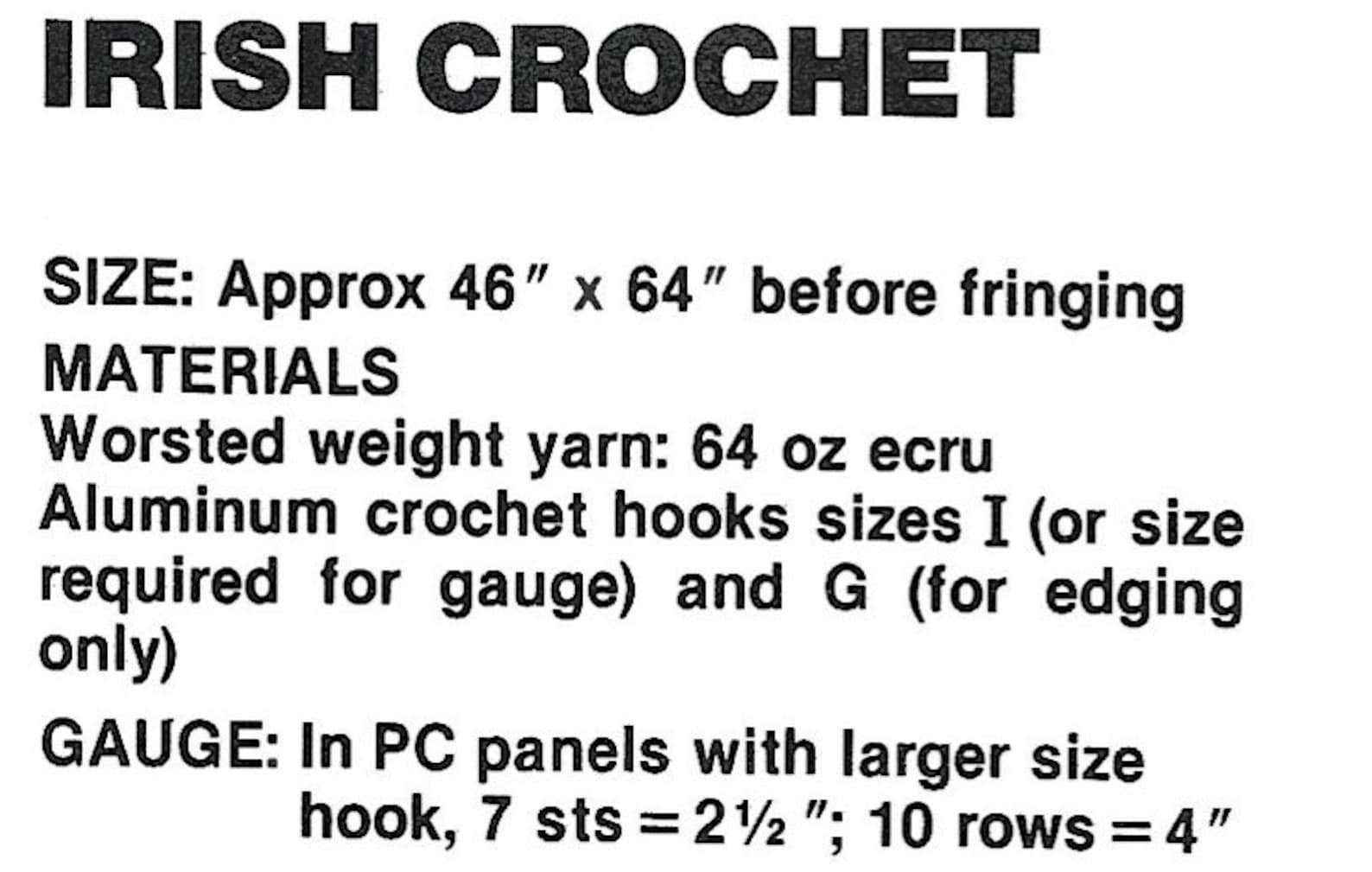 Vintage Crochet Patterns 2 Afghan Blankets Aztec Indian - Etsy