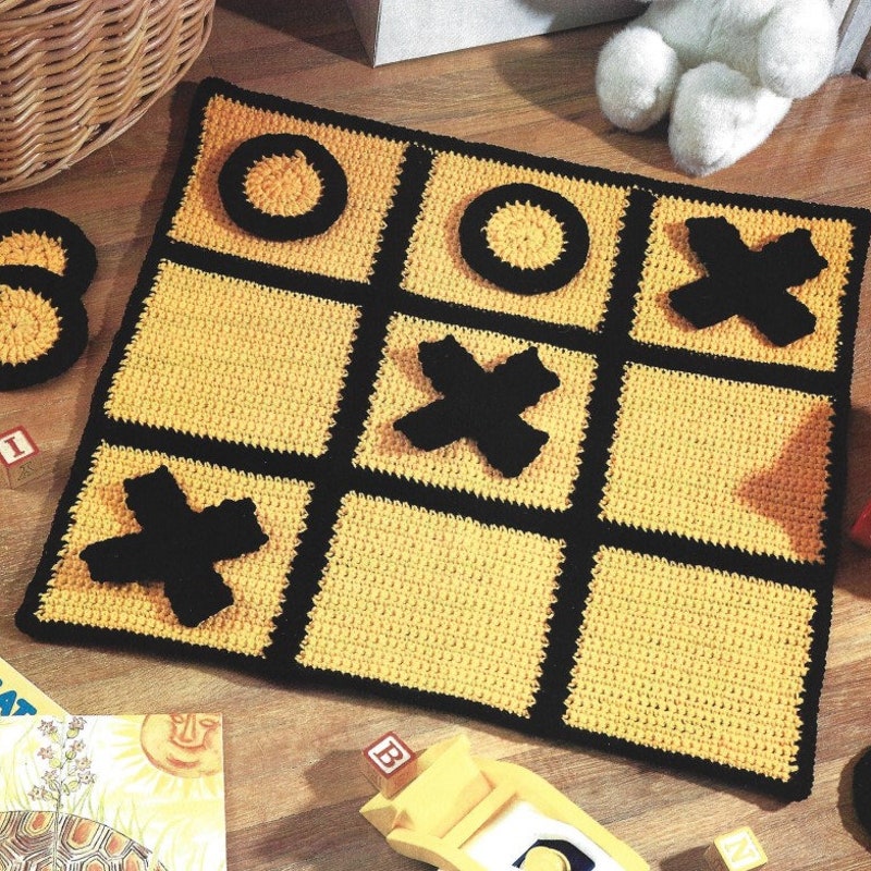 Vintage Tic Tac Toe Board - Etsy