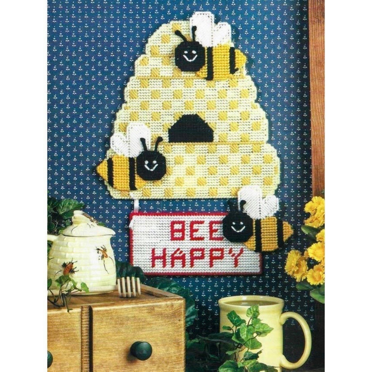Plastic Canvas Beehive Pattern PDF Instant Digital Download - Etsy