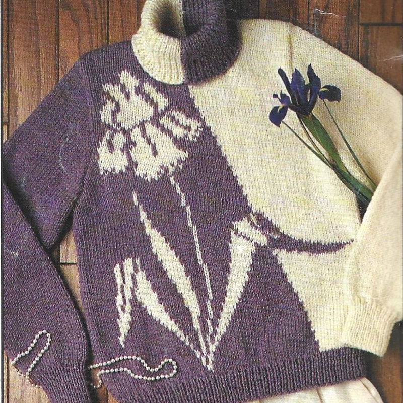 Flower Sweater - Etsy