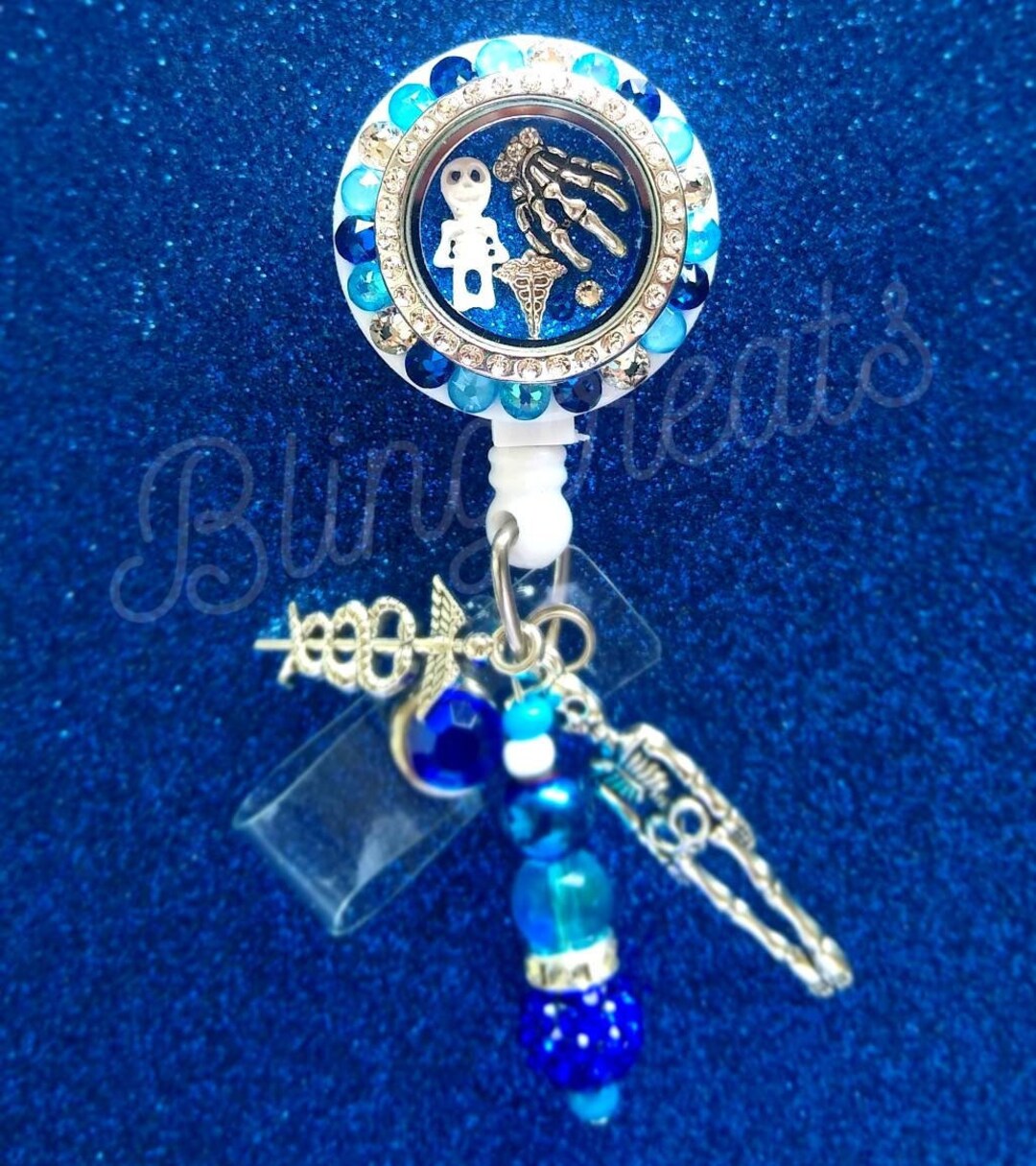 Rt/ct/x-ray Tech Floating Badge Holder - Etsy