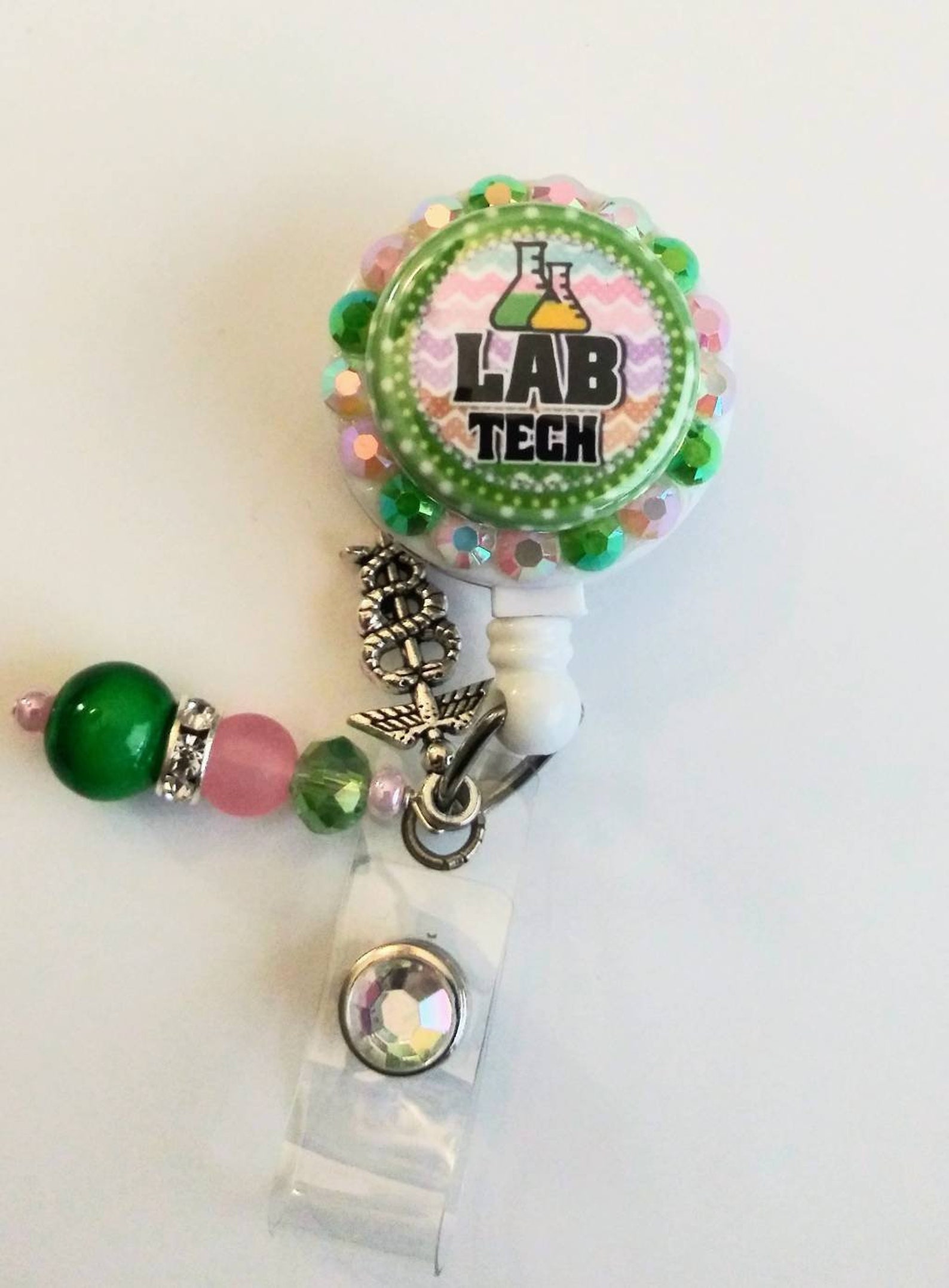Lab Tech ID Badge Reel - Etsy
