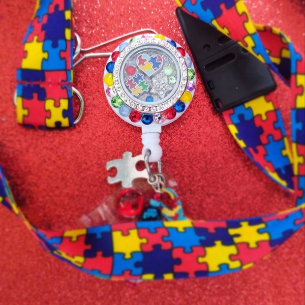 Autism Awareness Lanyard - Etsy