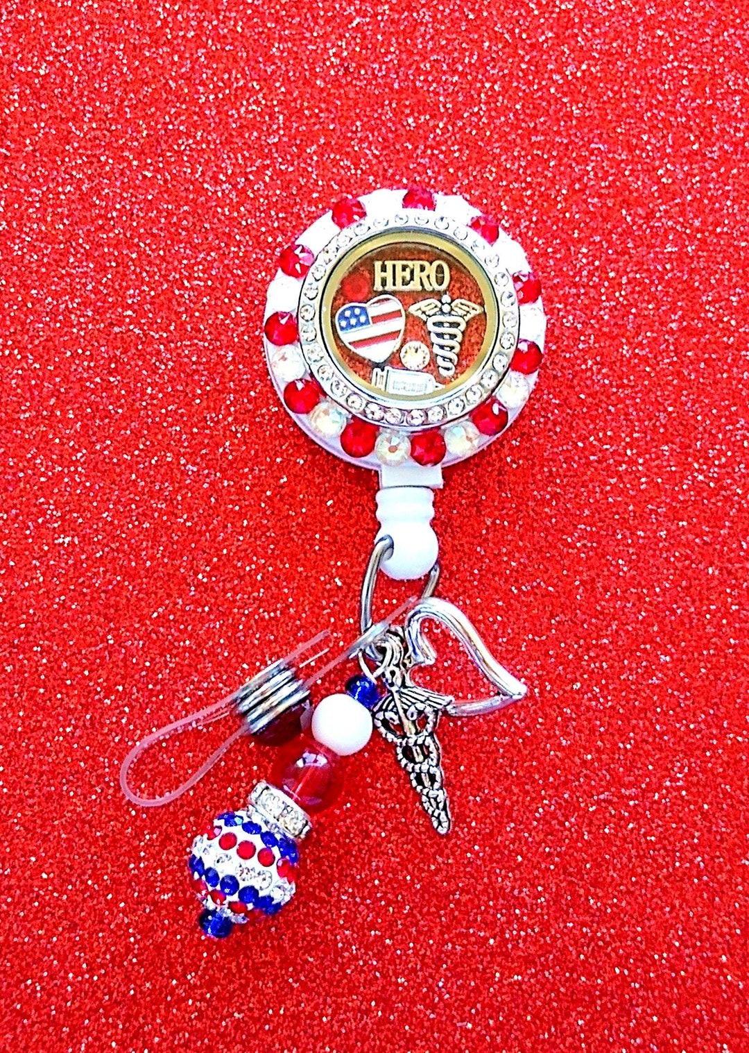 Nurse Hero ID Badge Reel - Etsy