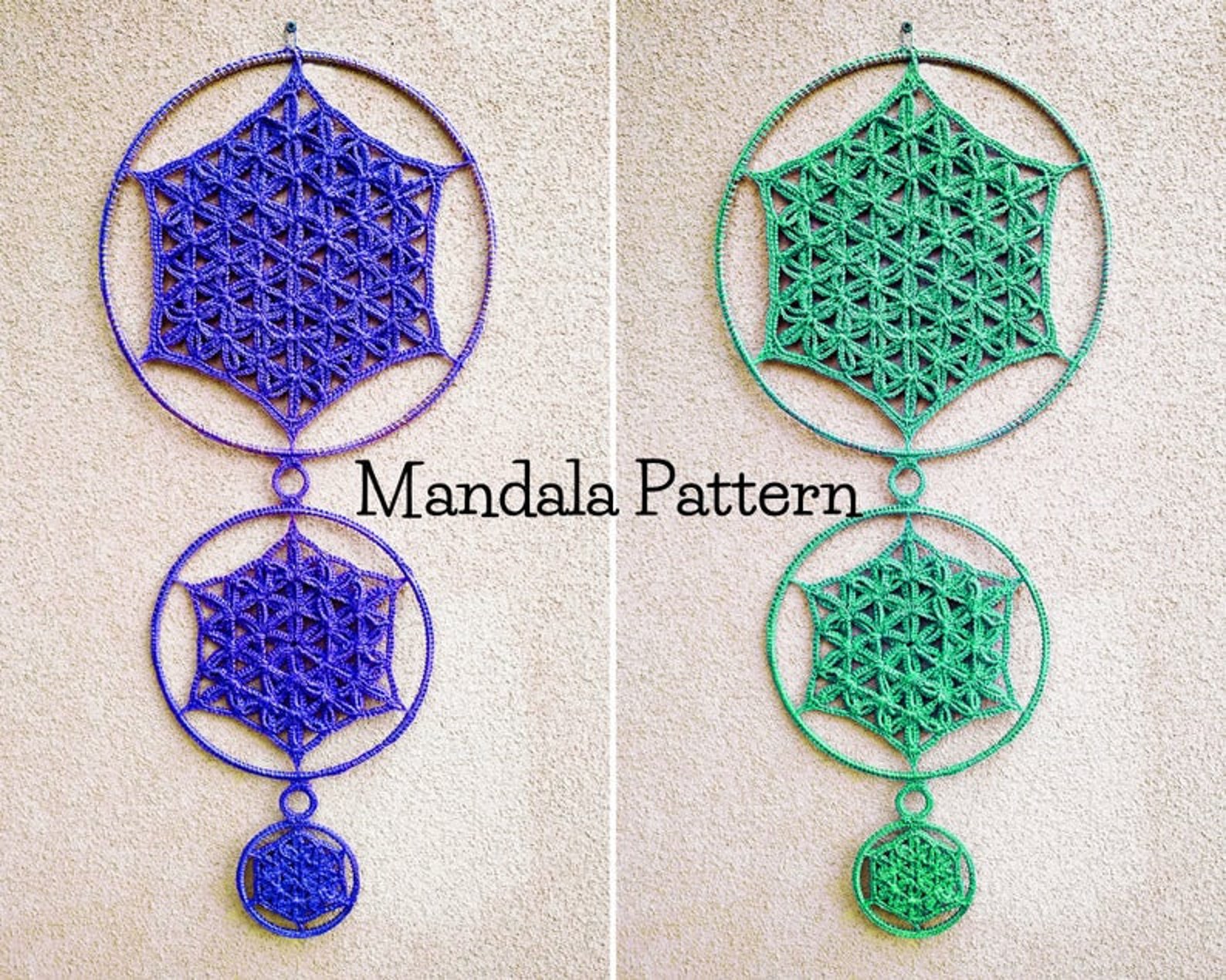 PATTERNS Crochet Pattern Bundle 2 Discount Patterns-2 Wall - Etsy