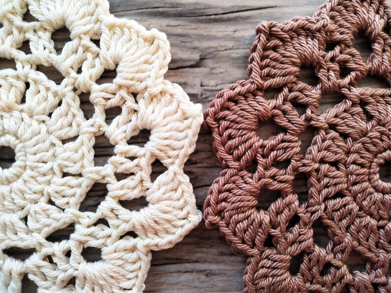 Pattern-crochet Coaster/ Doily Pattern-pdf Instant Download | Etsy