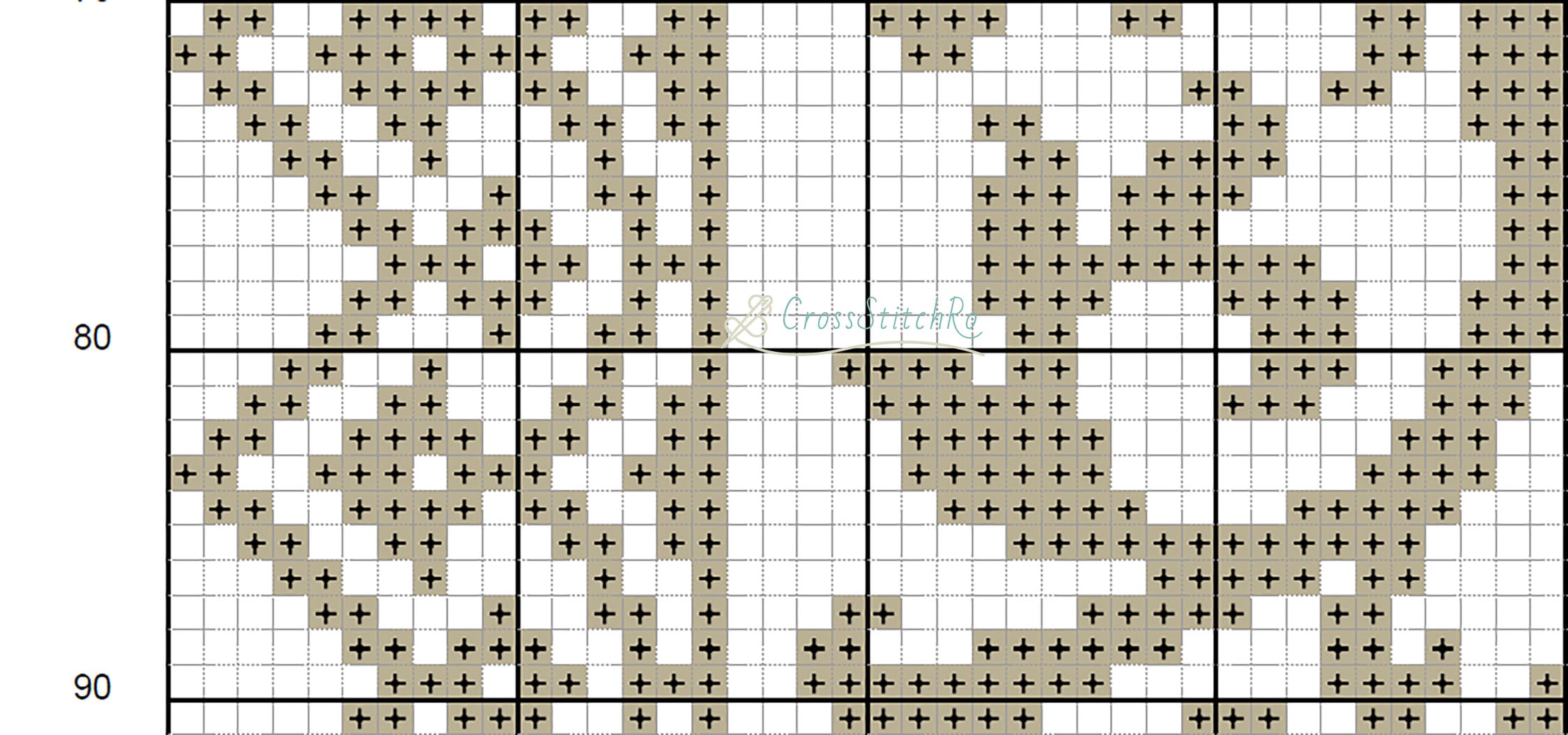 Sampler Cross Stitch Pattern Monochrome Cross Stitch Pattern Etsy