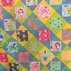 Tula Pink Besties Fabric Quilt. - Etsy